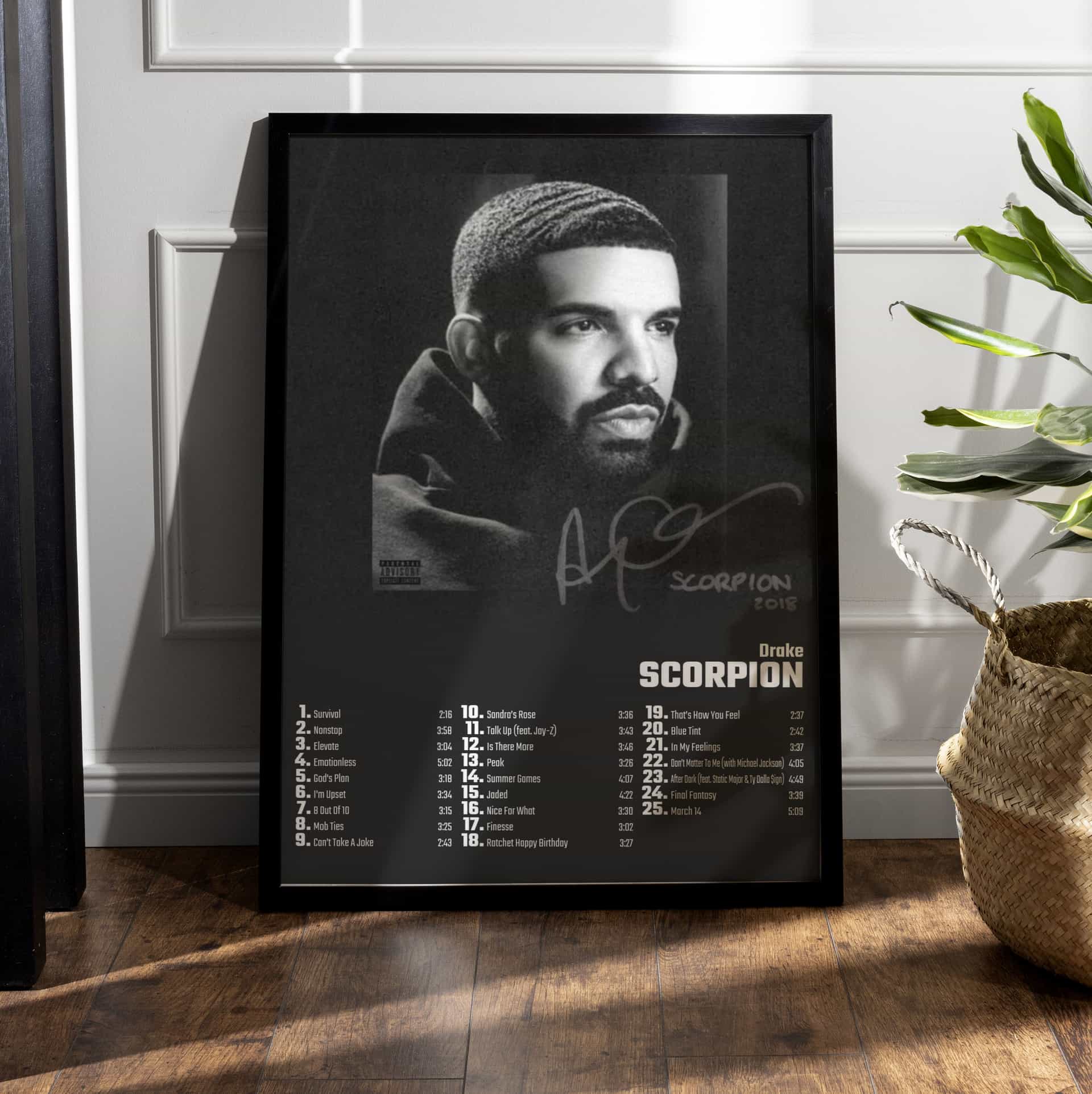 Drake - Take Care (Deluxe) | Album Cover Poster