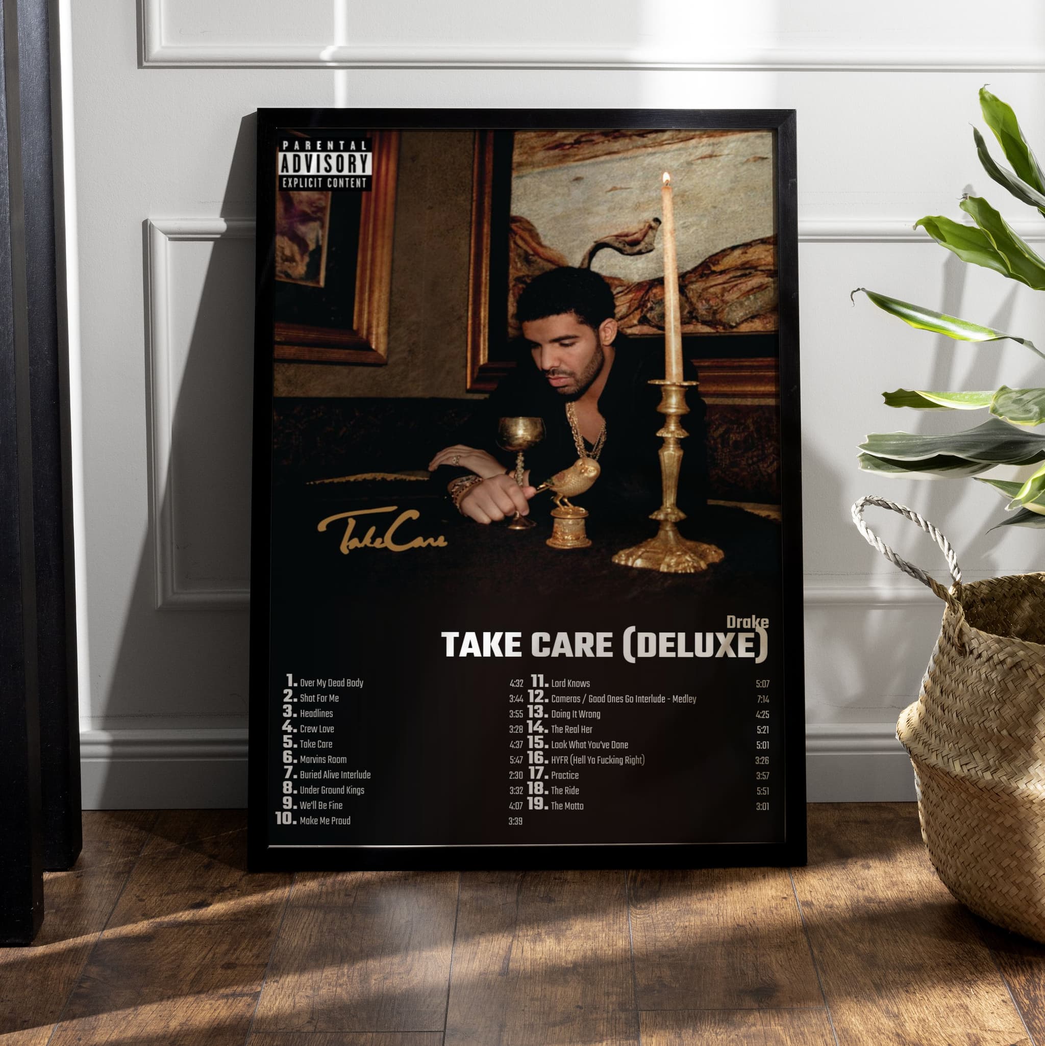 Drake - Take Care (Deluxe) | Album Cover Poster